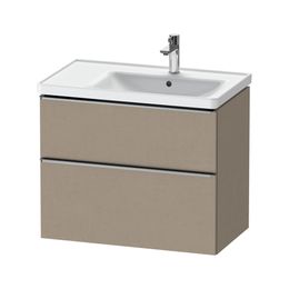 Duravit Waschtischunterschrank D-Neo 78,4x45,2cm, 1 Kast, B re, ES geb/Leinen (DE4358070750000)