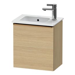 Duravit Waschtischunterschrank D-Neo 41x27,4x44cm, 1 T, An L, b geb/Eiche Nat (DE4259L04300000)