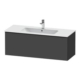 Duravit Waschtischunterschrank D-Neo 121x46,2cm, sw/Grap ma, 1 Ausz., wandh&auml;ngend (DE42640BD490000)