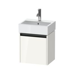 Duravit Waschtischunterschrank Ketho.2 43,4x33,8x44cm, 1 T&uuml;r, wd, An R, we. hgl (K25070R22220000)