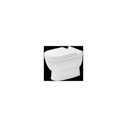 Duravit Stand-WC, Tiefsp&uuml;ler Starck 3 37x57cm, 4,5 l, Abg. waag., riml., wei&szlig; (2068090000)