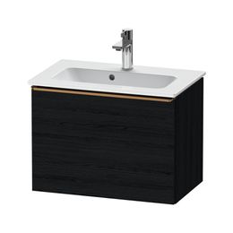 Duravit Waschtischunterschrank D-Neo Compact 61x37,2, b geb/Eiche sw, 1 Ausz., wandh&auml;ngend (DE4268004160000)