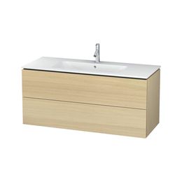 Duravit Waschtischunterschrank L-Cube 122x48,1cm, med. Ei, 2 Schub., wandh&auml;ngend (LC624307171)