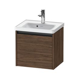 Duravit Waschtischunterschrank Ketho.2 48,4x37,5x44cm, 1 A, wandh&auml;ngend, Nussb dkl. (K25080021210000)