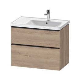 Duravit Waschtischunterschrank D-Neo 78,4x45,2cm, 1 Kast, B R, sw/Ei marm. (DE43580BD550000)