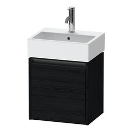 Duravit Waschtischunterschrank Ketho.2 43,4x33,8x44cm, 1 T&uuml;r, wd, An li, Ei sw (K25070L16160000)