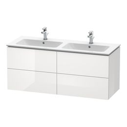 Duravit Waschtischunterschrank L-Cube 129x48,1x55cm, 4 Schub., wandh&auml;ngend, we. hgl (LC625908585)