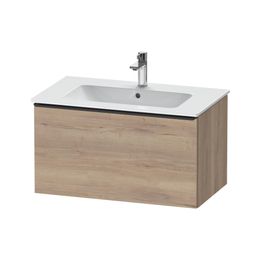 Duravit Waschtischunterschrank D-Neo 81x46,2cm, sw/Ei marm., 1 Ausz., wandh&auml;ngend (DE42620BD550000)