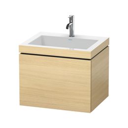 Duravit Waschtischunterschrank c-bonded L-Cube 60 x48cm, 1 HL, med. Ei, 1 Ausz., wandh&auml;ngend (LC6916O7171)