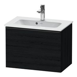 Duravit Waschtischunterschrank D-Neo Compact 61x37,2, sw/Ei sw, 1 Ausz., wandh&auml;ngend (DE42680BD160000)