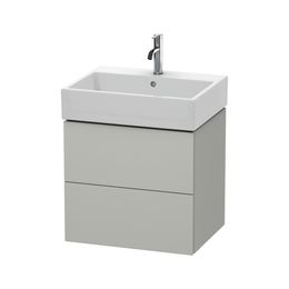 Duravit Waschtischunterschrank L-Cube 58,4x 45,9cm, bg ma, 2 Schub., wandh&auml;ngend (LC627500707)