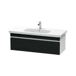 Duravit Waschtischunterschrank DuraStyle 113x44,8cm, Ei sw/we ma, 1 Ausz., wandh&auml;ngend (DS639501618)