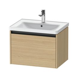 Duravit Waschtischunterschrank Ketho.2 63,4x45,5cm, Ei Nat, 1 Ausz., wandh&auml;ngend (K25082030300000)
