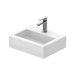 Duravit M&ouml;bel-Handwaschbecken Vero Med 45x35cm, m HL, o. &Uuml;L, m HLB, wei&szlig; (0704450041)