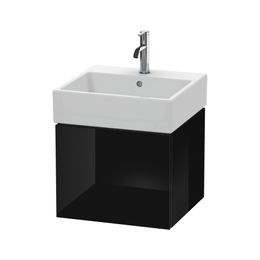 Duravit Waschtischunterschrank L-Cube 48,4x45,9cm, sw hgl, 1 Ausz., wandh&auml;ngend (LC617404040)