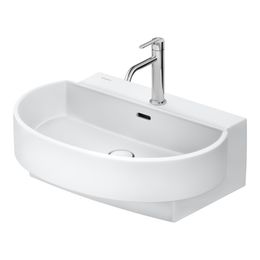 Duravit Waschtisch Balcoon 65x48cm, w sm, m Hahnl., &Uuml;L, Hahnloch (241165AC00)