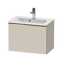 Duravit Waschtischunterschrank D-Neo Compact 61x37,2, g pol/Taupe ma, 1 Ausz., wandh&auml;ngend (DE4268034910000)