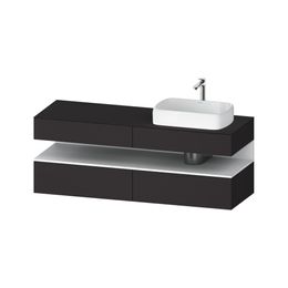 Duravit Waschtischunterschrank Qatego 160x55x60cm, w m/Gr m, Pl, B r, Nischenb (QA4778018800010)