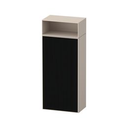 Duravit Halbhochschrank Zencha 40x24x96,1cm, 1 T, An L, G s Lini/t matt (ZE1351L63830000)