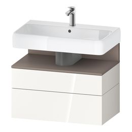 Duravit Waschtischunterschrank Qatego 79x47x59cm, ba m/we g, 1 Kast, 1 Ausz. (QA4394043220000)