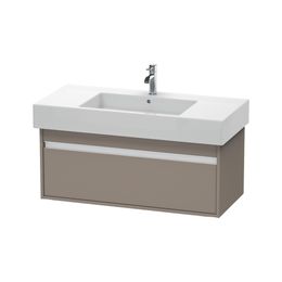 Duravit Waschtischunterschrank Ketho 100x45,5cm, bas. ma, 1 Ausz., wandh&auml;ngend (KT669104343)