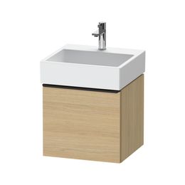 Duravit Waschtischunterschrank D-Neo 48,4x44,2cm, sw/Ei Nat, 1 Ausz., wandh&auml;ngend (DE42700BD300000)