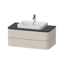 Duravit Waschtischunterschrank o. ES Happy D.2 Plus 40,8x100x55cm, 2 SchKa., taupe supermatt (HP4971083830010)