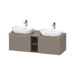 Duravit Waschtischunterschrank D-Neo 140x55cm, 2 A, 1 Pl, B bs, g pol/Bas ma (DE4950B34430000)