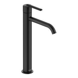 Duravit Waschtisch-Einhebelmischer XL Fresh u. -Flow Balcoon Ausl. 153mm, o. Zugstg. Abl.garn, sw ma (BA1043002046)