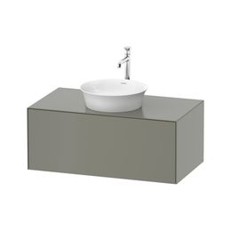 Duravit Waschtischunterschrank White Tulip 100x55cm, st-g m, 1 AZ, 1 Pl, wandh&auml;ngend (WT497609292)