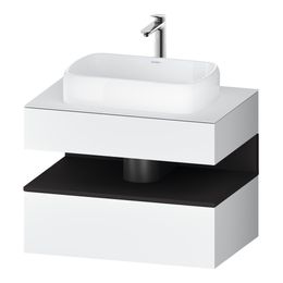 Duravit Waschtischunterschrank Qatego 80x55x60cm, gra m/we m, Pl, 1 Schubkast. (QA4730080180000)