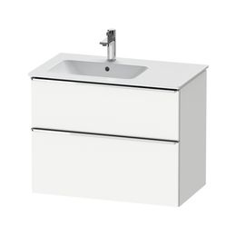 Duravit Waschtischunterschrank D-Neo 81x46,2cm, 1 Kast, Beck. li, chr/we ma (DE4366010180000)