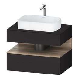 Duravit Waschtischunterschrank Qatego 80x55x60cm, E Ma/Gra m, Pl, 1 Schubkast. (QA4730055800000)