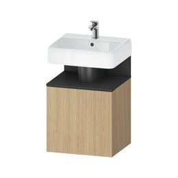 Duravit Waschtischunterschrank Qatego 49x42x64,5cm, 1 T, T r, graph m/Eich Nat (QA4077R49300000)