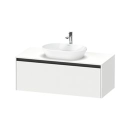 Duravit Waschtischunterschrank Ketho.2 120x55cm, w m, Pl m 1 Ausschn, wandh&auml;ngend (K24887018180000)