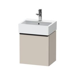 Duravit Waschtischunterschrank D-Neo 43,4x32,2x44cm, 1 T&uuml;r, An R, sw/Taup ma (DE4217RBD910000)