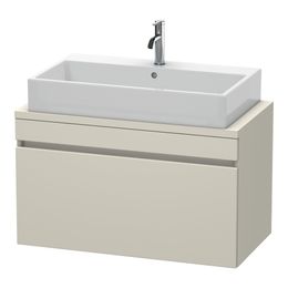 Duravit Waschtischunterschrank Com DuraStyle 90x47,8cm, taupe, f&uuml;r Konsole, 1 Auszug (DS530309191)