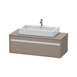 Duravit Waschtischunterschrank Ketho 120x55cm, ba m, f AWT m, 1 Ausz., wandh&auml;ngend (KT669604343)