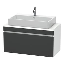 Duravit Waschtischunterschrank Com DuraStyle 100x47,8cm, gra m/we ma, f Kons, 1 Ausz. (DS530404918)
