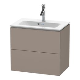 Duravit Waschtischunterschrank Compact L-Cube 62x39,1cm, bas. ma, 2 Schub., wandh&auml;ngend (LC625604343)