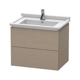 Duravit Waschtischunterschrank L-Cube 67x46,9cm, lei, 2 Schub., wandh&auml;ngend (LC626407575)