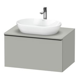 Duravit Waschtischunterschrank D-Neo 80x55cm, sw/gr m, 1 A, 1 Pl, wandh&auml;ngend (DE49470BD070000)