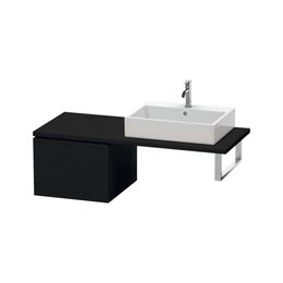 Duravit Unterschrank L-Cube 52x54,7cm, Ei sw, f&uuml;r Konsole, 1 Auszug (LC583201616)