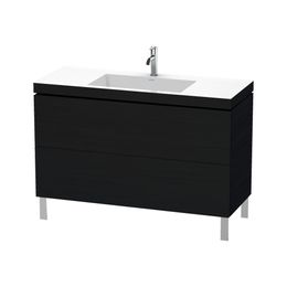 Duravit Waschtischunterschrank c-bonded L-Cube 120x48cm, 1 HL, E s, 2 Ausz., bodensteh. (LC6939O1616)
