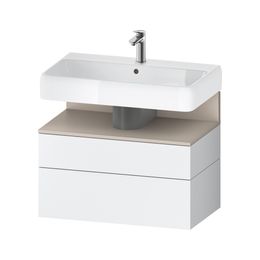 Duravit Waschtischunterschrank Qatego 79x47x59cm, T m/we m, 1 Kast, m Nischenb (QA4394091180010)