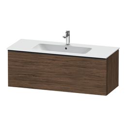 Duravit Waschtischunterschrank D-Neo 121x46,2cm, sw/Nuss dkl., 1 Ausz., wandh&auml;ngend (DE42640BD210000)