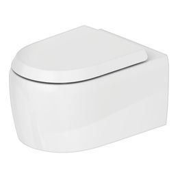 Duravit Wand-WC, Tiefsp&uuml;ler Qatego 38,5x57cm, 4 l, wei&szlig; Hochglanz (2583090000)