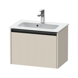 Duravit Waschtischunterschrank Ketho.2 Compact 61x39cm, Tau matt, 1 Auszug, wandh&auml;ngend (K25055083830000)