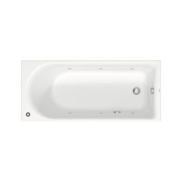 Duravit Rechteck-Whirlwanne D-Neo 160x70cm, EB-Version, 1 RS, wei&szlig; (760472000JP1000)
