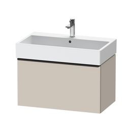 Duravit Waschtischunterschrank D-Neo 78,4x44,2cm, sw/Taup ma, 1 Ausz., wandh&auml;ngend (DE42730BD910000)